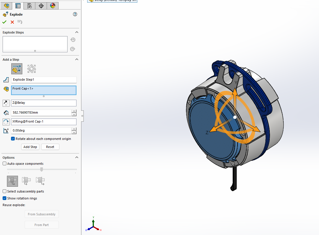 How to Create an Exploded View in SOLIDWORKS | Beginner Tutorial